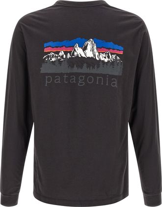 Patagonia Fitz Roy T-Shirt - Black
