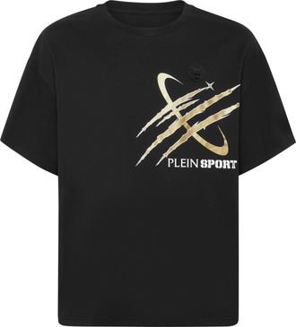Plein Sport T-Shirt Rundhalsausschnitt Ss Scratch