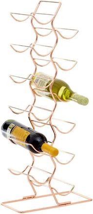 Premier Housewares Wine Rack, Copper Plated Iron Wire, Einheitsgröße