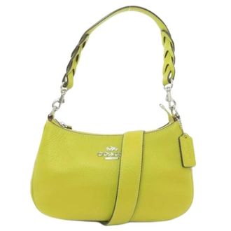 Coach Pre-owned Schultertasche - - Pre-owned - Damen - Gelb - ONE SIZE