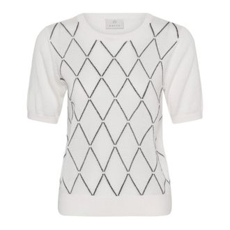 Kaffe Maille - Femme - Pulls - Blanc - Taille: 38 FR