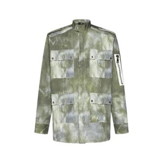 Balmain Stylische Jacke f&uuml;r Trendige Outfits - - Jackets - Herren - Gr&uuml;n - L