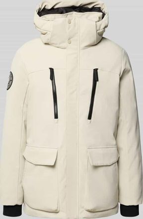 Superdry Parka mit Kapuze und Pattentaschen