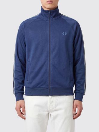 Fred Perry Sweatshirt Homme couleur Bleu