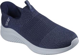 Skechers Homme Hands-Free Slip-ins Ultra Flex 3.0-Nezzo Basket, Bleu Marine, 43 EU Large