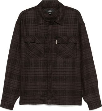 Represent Kariertes Hemd - Braun