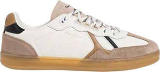 Pepe Jeans London Herren Ball Mood M Sneak, Braun Stowe Beige, 44.5 EU