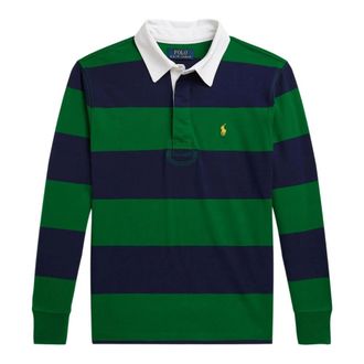 Polo Ralph Lauren Homme, Tops, Multicolore, Taille: M Rugby Knit Shirt