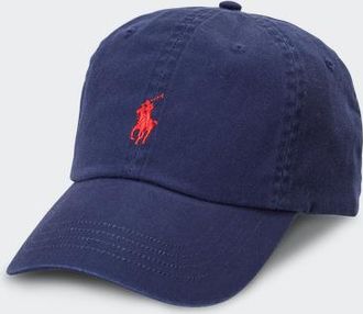 Polo Ralph Lauren Casquette logo brodé en coton - Taille TU
