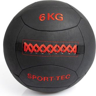 Sport-Tec Wall-Ball Robusta, 35 cm, 6 kg, rot