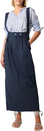 Alessia Santi Femme, Jupes, Bleu, Taille: 34 FR Longuette Skirt