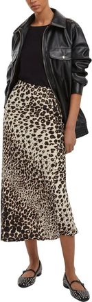 Marella Femme, Jupes, Multicolore, Taille: 40 FR Jupe Midi &agrave; Pois