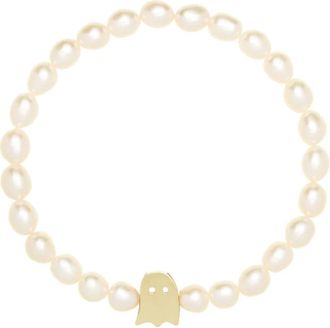 Aliita Aliita, Femme, Accessoires, Jaune, Taille: ONE Size Fantasma Oval Pearl