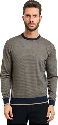 Yes-Zee YES Zee, Homme, Pulls, Bleu, Taille: XL Pull Ras du Cou