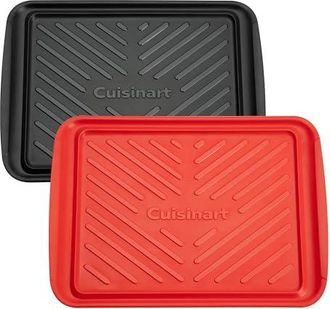 Cuisinart Cuisinart Grilling Prep and Serve CPK-210 Lot de 2 Plateaux en m&eacute;lamine Taille L