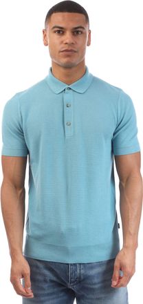 HUGO BOSS H-Iannotti Poloshirt f&uuml;r Herren, Jerseyware (Blau)