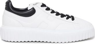 Hogan Homme, Chaussures, Blanc, Taille: 41 1/2 EU Baskets Nappa Upper