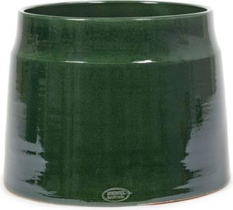 Serax Glazed Shades Blumentopf Groß Grün