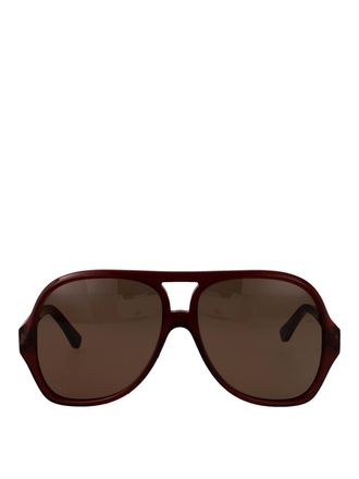 Chlo&eacute; Lunettes De Soleil - Marron