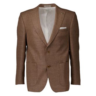 Carl Gross Sander Braun Colberts - - Jackets - Herren - Braun - 3XL
