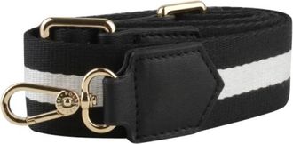 Pourchet Femme, Sacs, Noir, Taille: ONE Size Bandouli&egrave;re Rayures