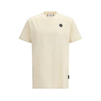 Philipp Plein Degrad&eacute; Monogram T-Shirt - - Tops - Herren - Beige - M