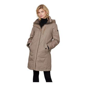 Junge Parkas - - Coats - Damen - Beige - 2XL