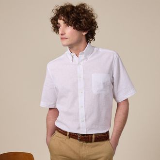 Bexley Colten MC - Chemise homme chambray blanc