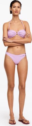 Arket Strukturierte Bikinihose -Lila