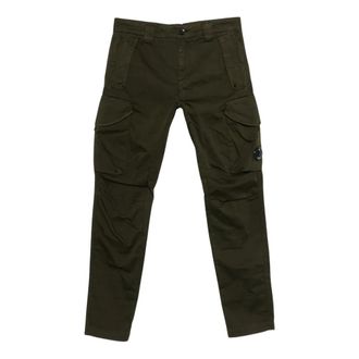 C.P. Company Straight Hosen - - Trousers - Herren - Gr&uuml;n - S