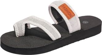Generic 2026 Chaussures de plage décontractées à bout ouvert pour femme, blanc, 37.5 EU