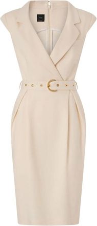 Pinko Pinko, Femme, Robes, Blanc, Taille: 38 FR Midi Robes