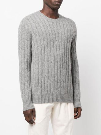 Polo Ralph Lauren Mens Cashmere Sweater Grey