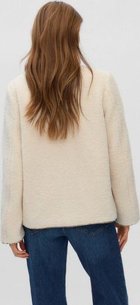 Vero Moda Pl&uuml;schjacke VMFRANCESCA TEDDY JACKET NOOS Kunstfaser, Pl&uuml;sch