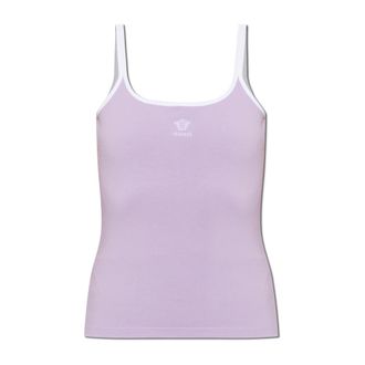 Versace Tr&auml;ger-Top - - Tops - Damen - Lila - XL
