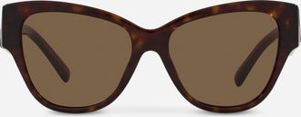 Dolce & Gabbana Sonnenbrille Dg Logo - Frau Braun Onesize