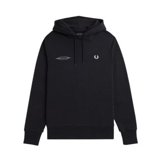 Fred Perry Felpa - - Sweatshirts & Hoodies - Herren - Schwarzk - 2XL