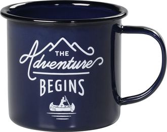 Gentlemen's Hardware Emaille-Tasse/Campingbecher, 325 ml, Blau