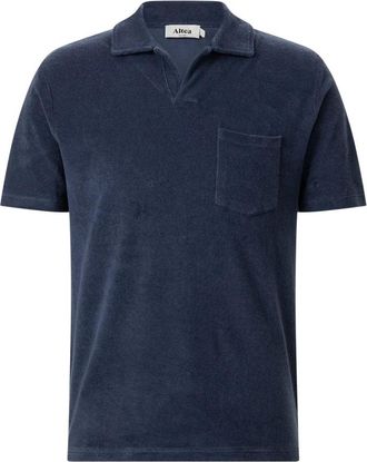 Altea Homme, Tops, Bleu, Taille: XL Terry Polo