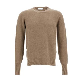 Drumohr Rundhals-Strickware - - Knitwear - Herren - Beige - M