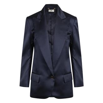 Elisabetta Franchi Gazar Blazer - - Jackets - Damen - Blau - S
