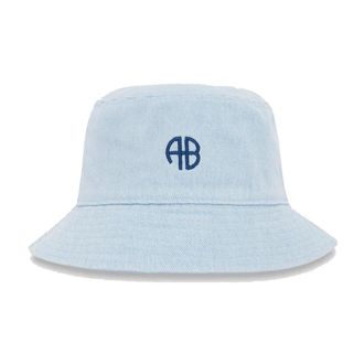 Anine Bing Nicks Bucket Hat - - Accessories - Damen - Blau - ONE SIZE
