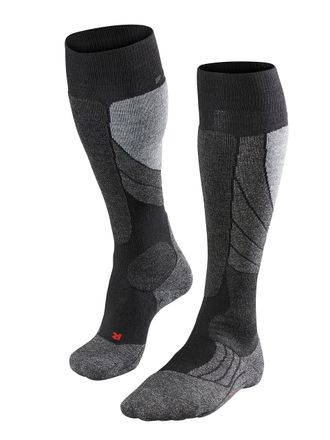 Falke Damen Skisocke SK2, black-mix (3010), 37-38