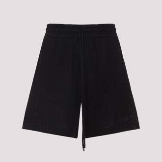 Amiri Crochet Mesh Short