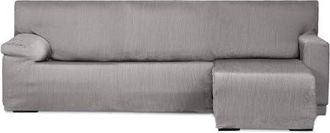 Eysa sofabezug für mini-chaiselongue mit kurzer armlehne rechte Seite Vorderansicht grau Design Luz