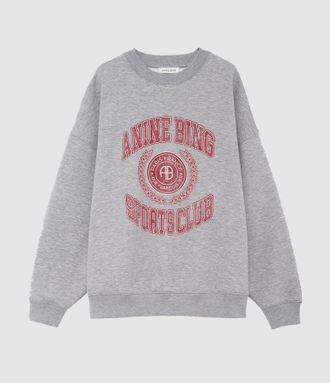Anine Bing Sweatshirt Miles Collegiate Grey