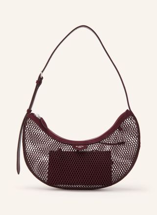 Alaia Ala&iuml;a Schultertasche Demi Lune rot