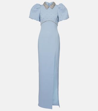 Rebecca Vallance Robe longue Amery à ornements