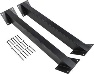 Generic Lot de 2 barres de support diagonales en métal pour tonnelle conçues pour des installations sécurisées et une élégance extérieure