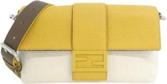 Fendi Sac banane Pre-owned - Femme - Pre-owned - Jaune - Taille: ONE Size